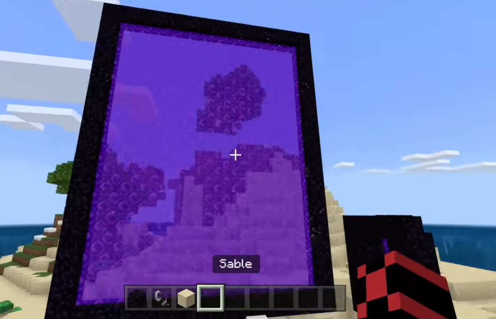 Créer un portail sur Minecraft